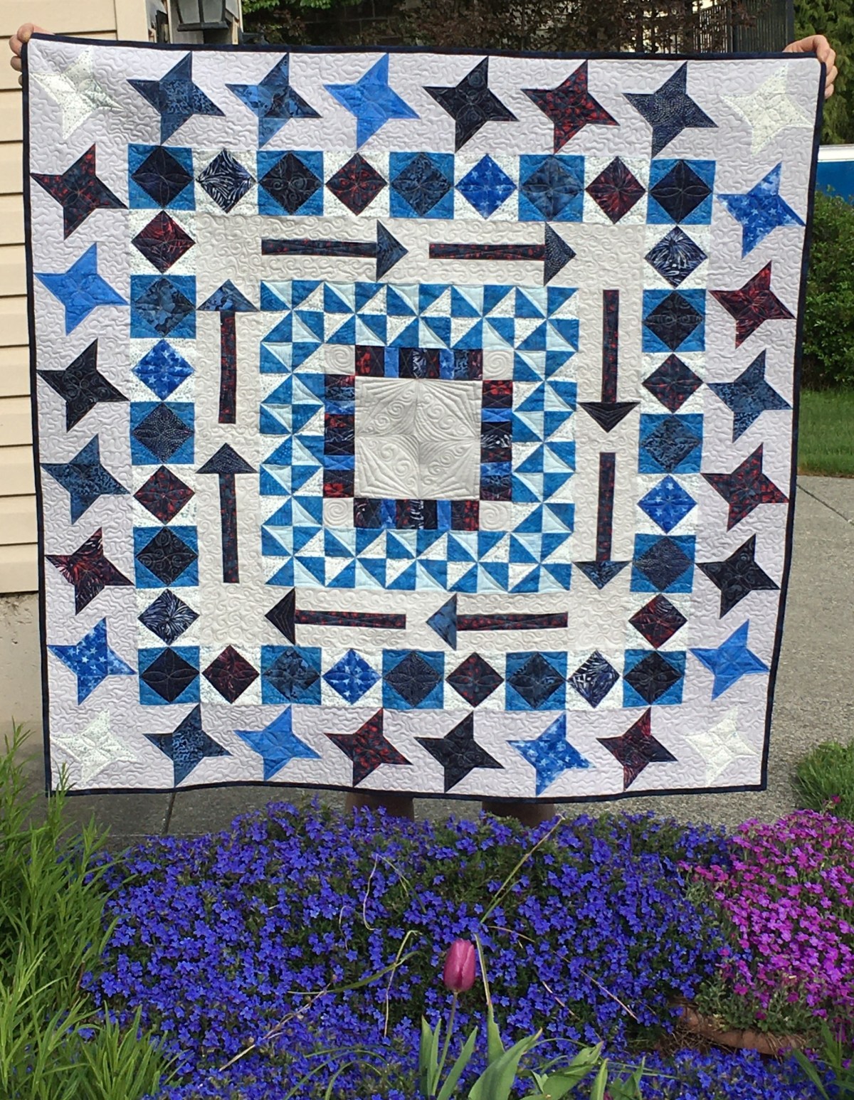 SAHRR … pronounced “stay at home round robin.” | Quilting Gail