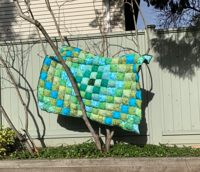 Puff Quilt | Quilting Gail